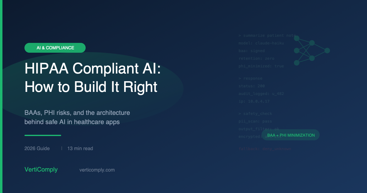 HIPAA Compliant AI: Which Vendors Sign BAAs (2026 List)